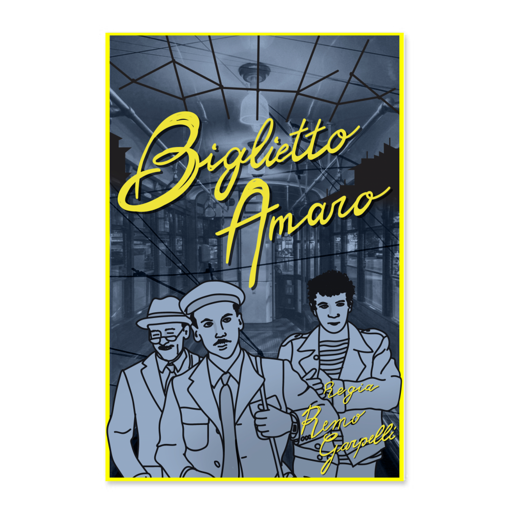 Poster 50x75 Biglietto Amaro – myAGG